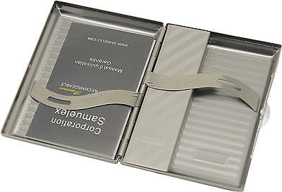 Legendex Elegance Metal Cigarette / Mini Cigar Case Built-In Turbo Win ...